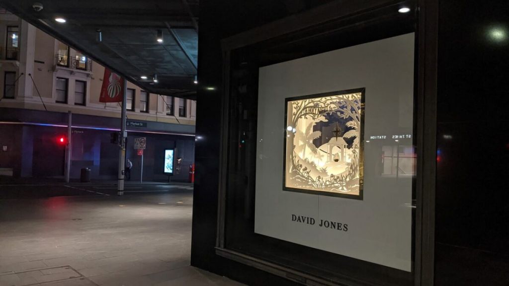 David Jones Nativity Window | id8 Studio