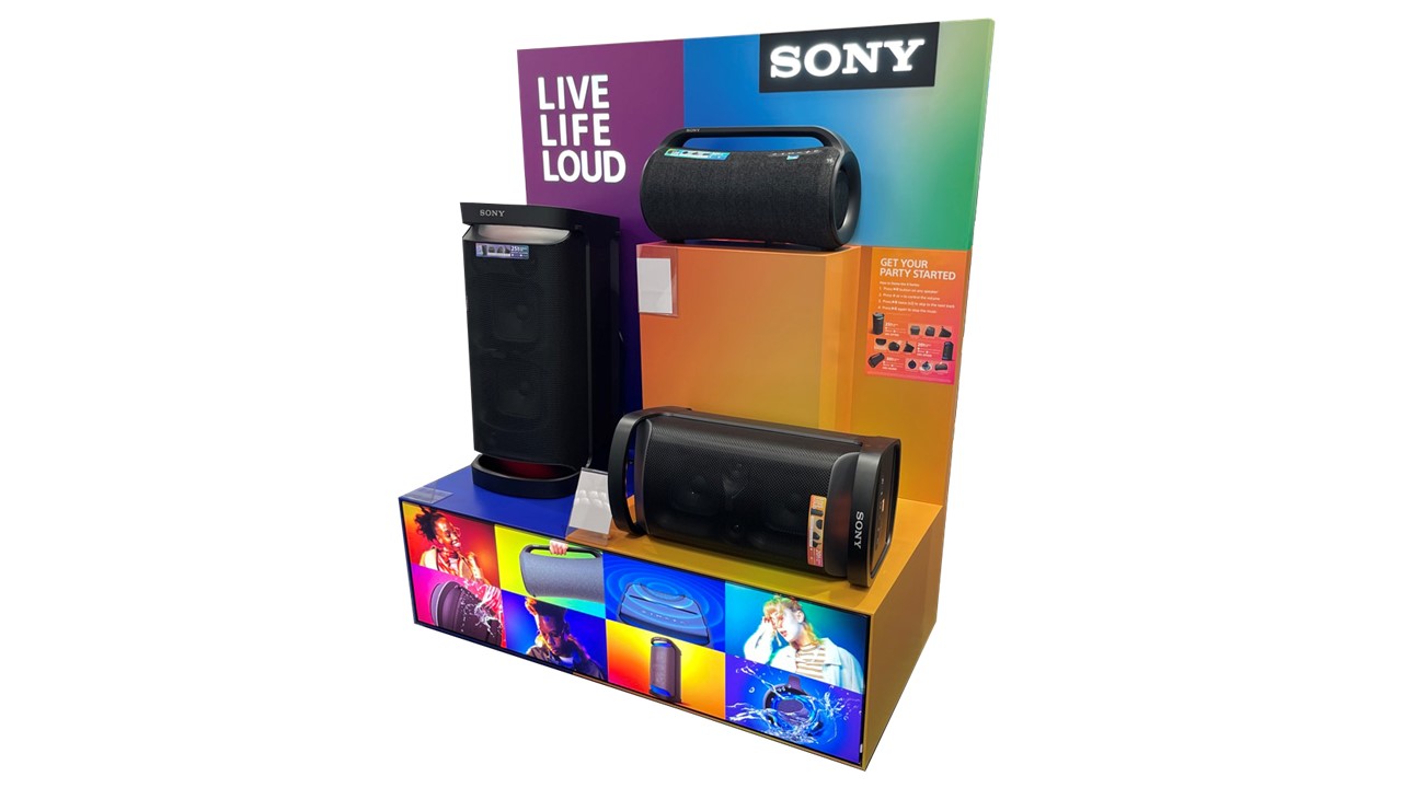 SONY X Series Speaker Display - id8 Studio