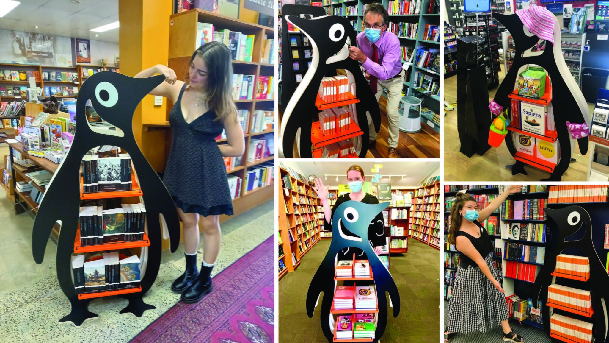 Winning Displays for Penguin Books and Samsung | id8 Studio